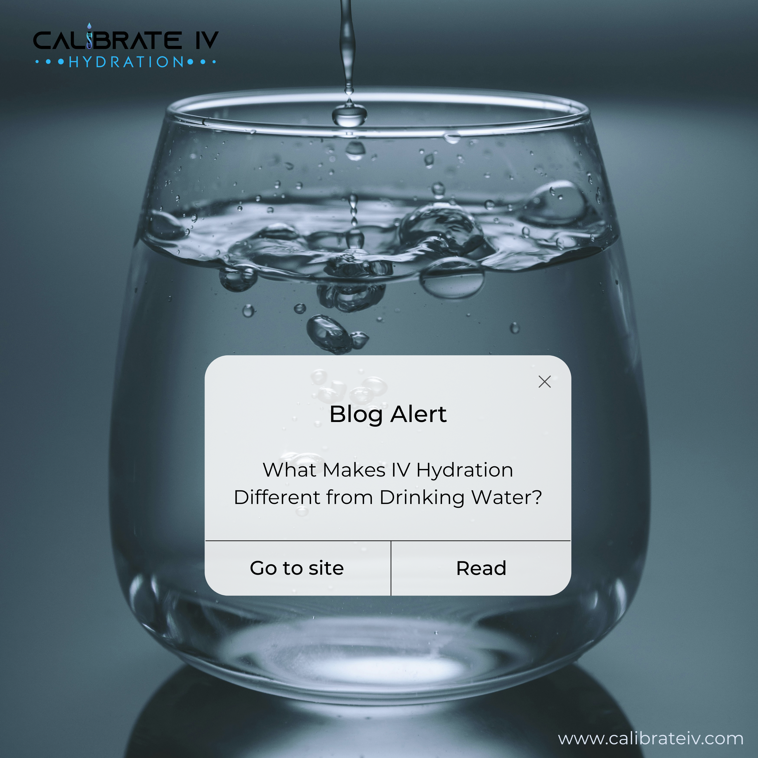 What Makes IV Hydration Different from Drinking Water? – Calibrate ...