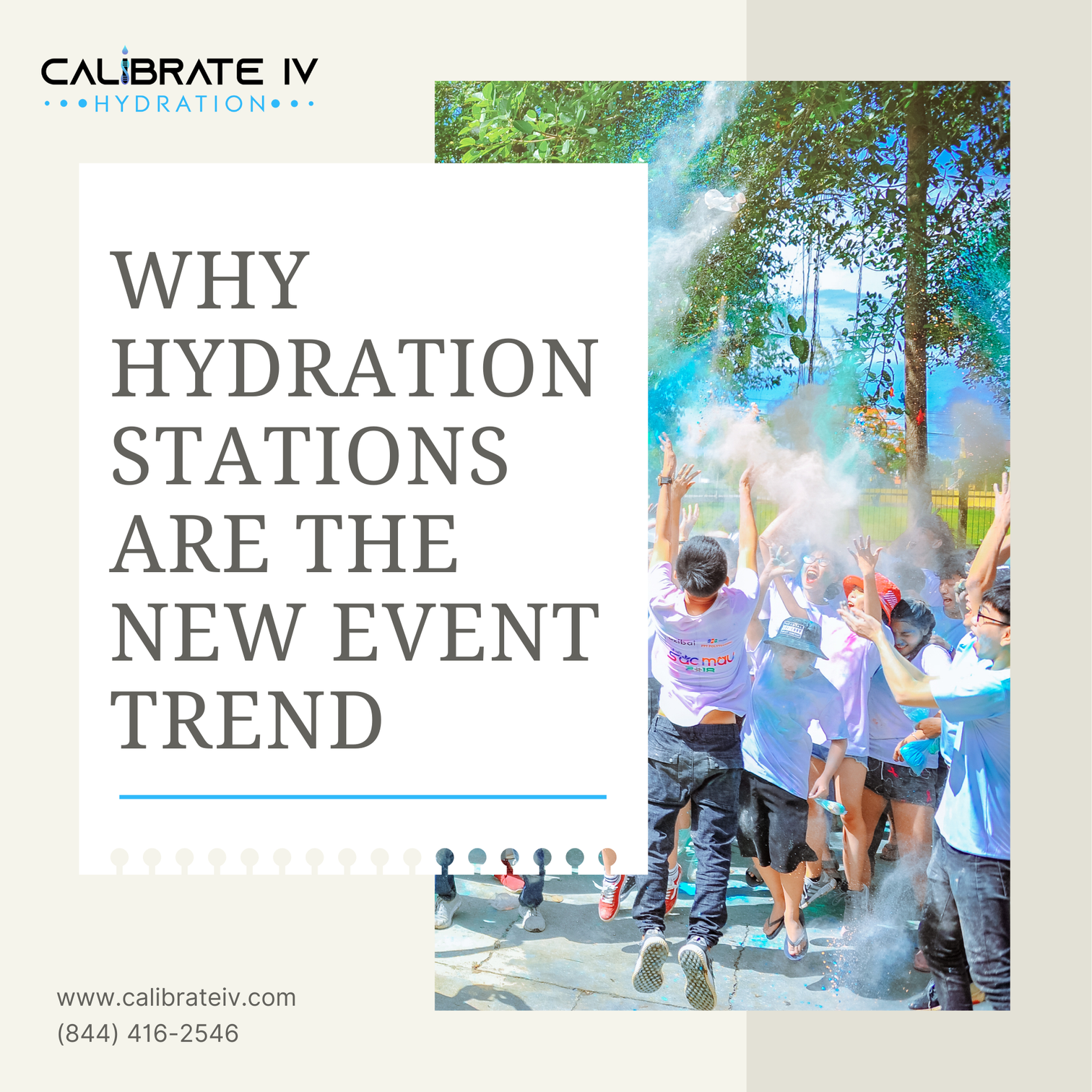 Why Hydration Stations Are the New Event Trend – Calibrate IV