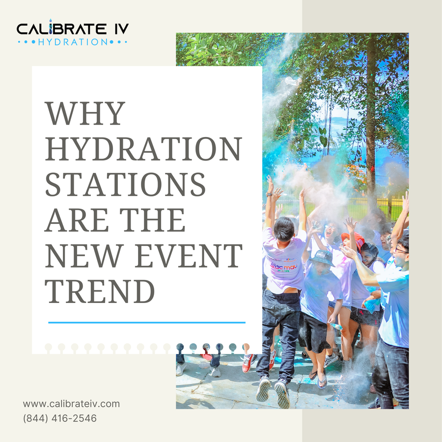 Why Hydration Stations Are the New Event Trend – Calibrate Hydration